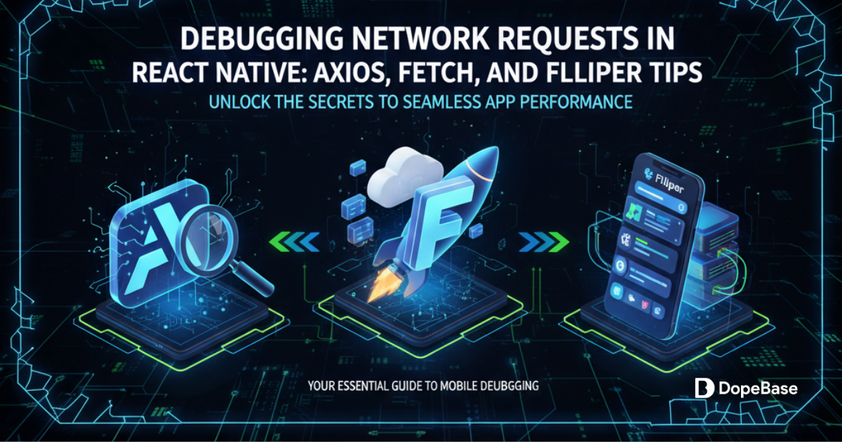 Debugging Network Requests in React Native: Axios, Fetch, and Flipper Tips | React Native App ...