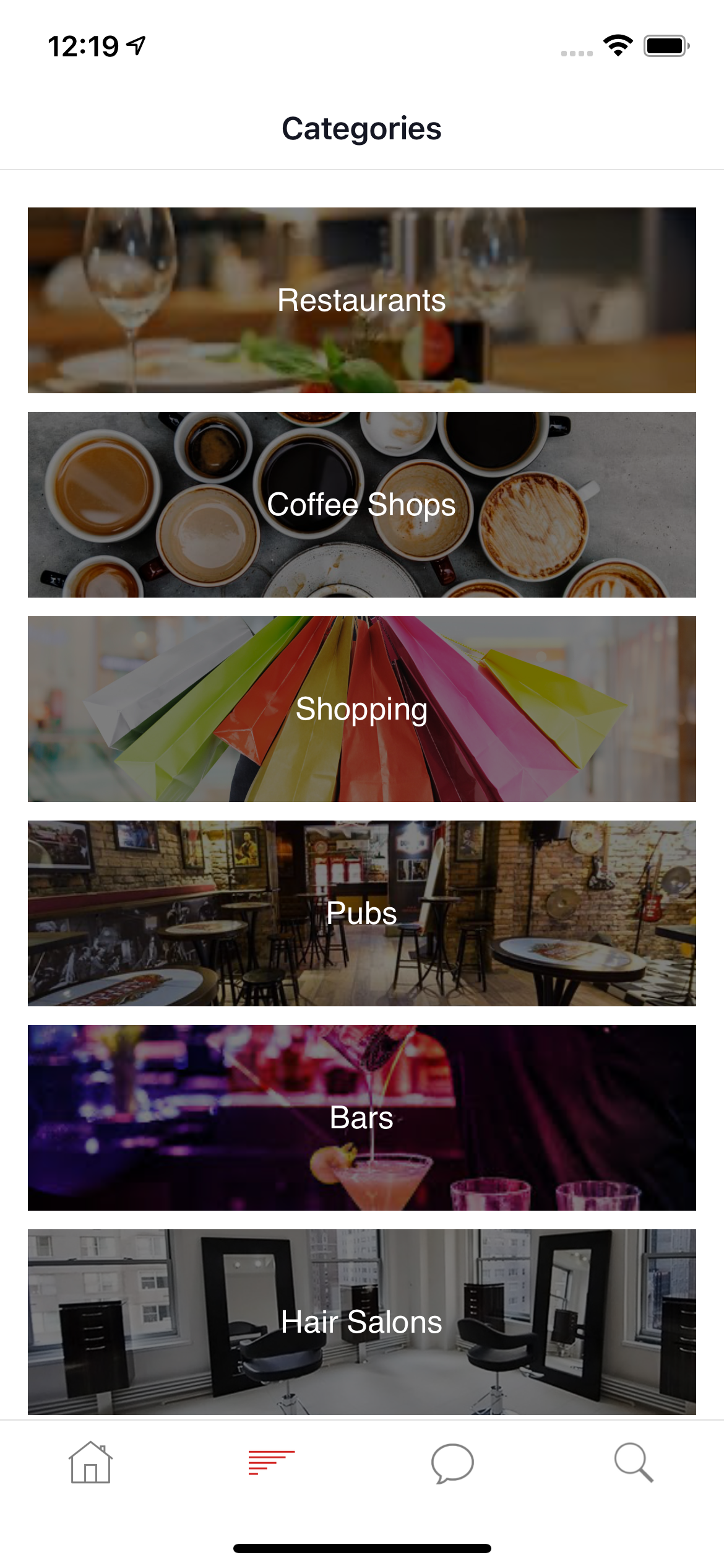 React Native Store Locator App Template | Download | Instamobile