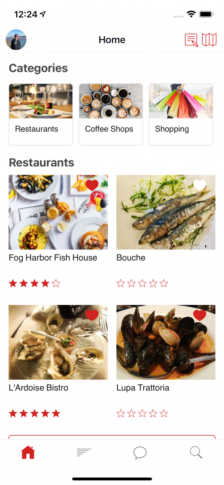 React Native Store Locator App Template | Download | Instamobile
