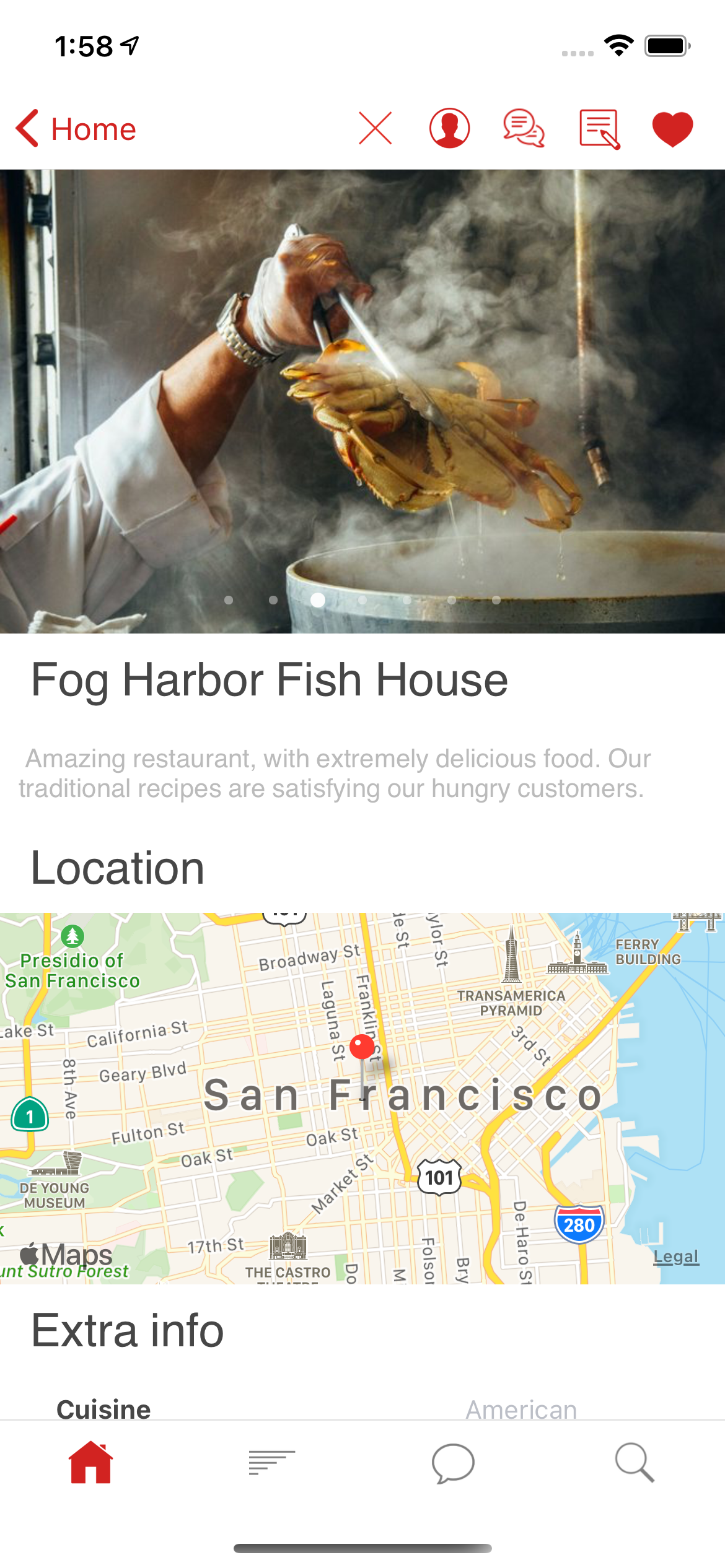 React Native Store Locator App Template | Download | Instamobile