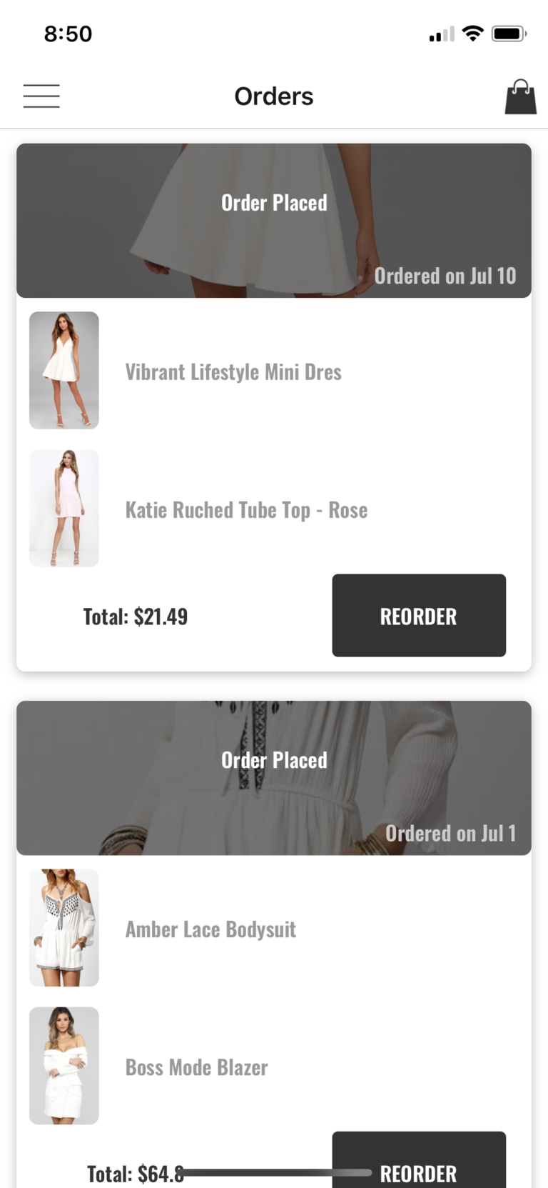 React Native WooCommerce App Template - Download - Instamobile