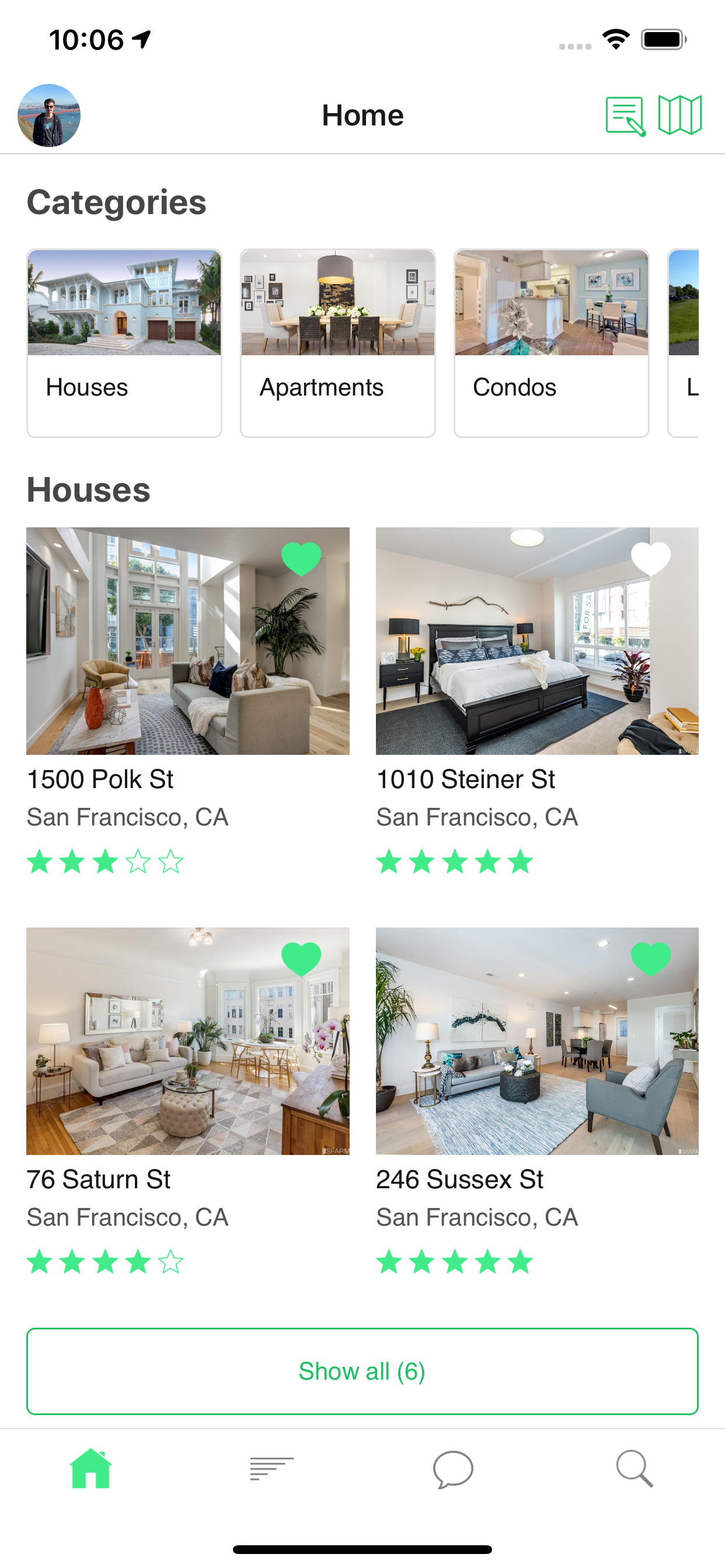 Real Estate App in React Native with Backend | Instamobile.io