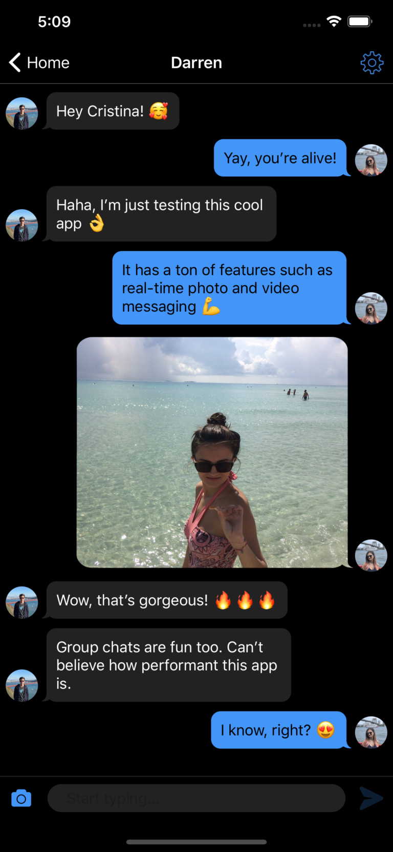 React Native Chat App Template with Backend | Download
