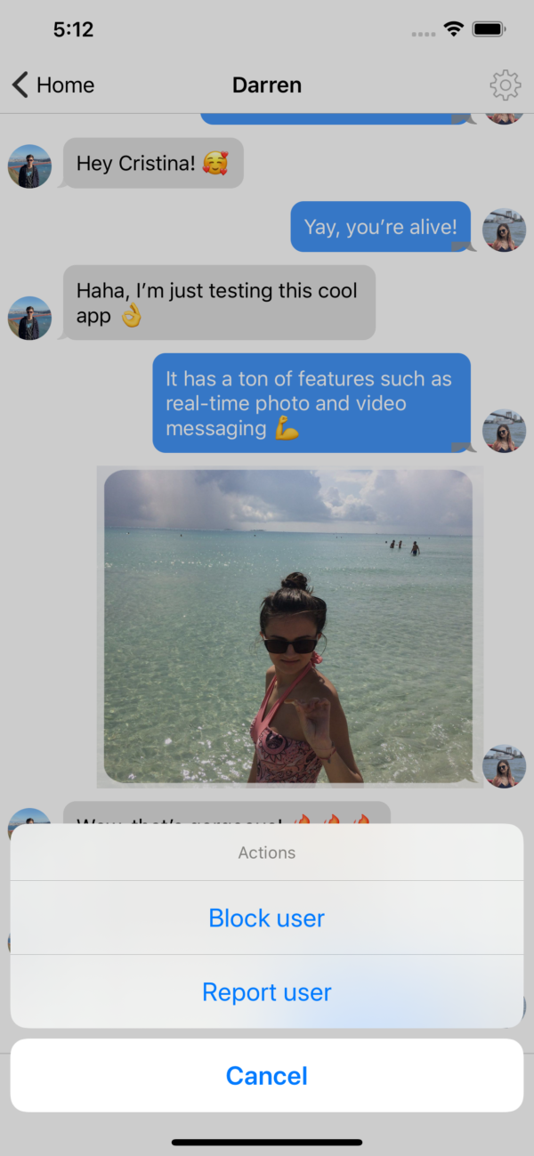 React Native Chat App Template with Backend | Download