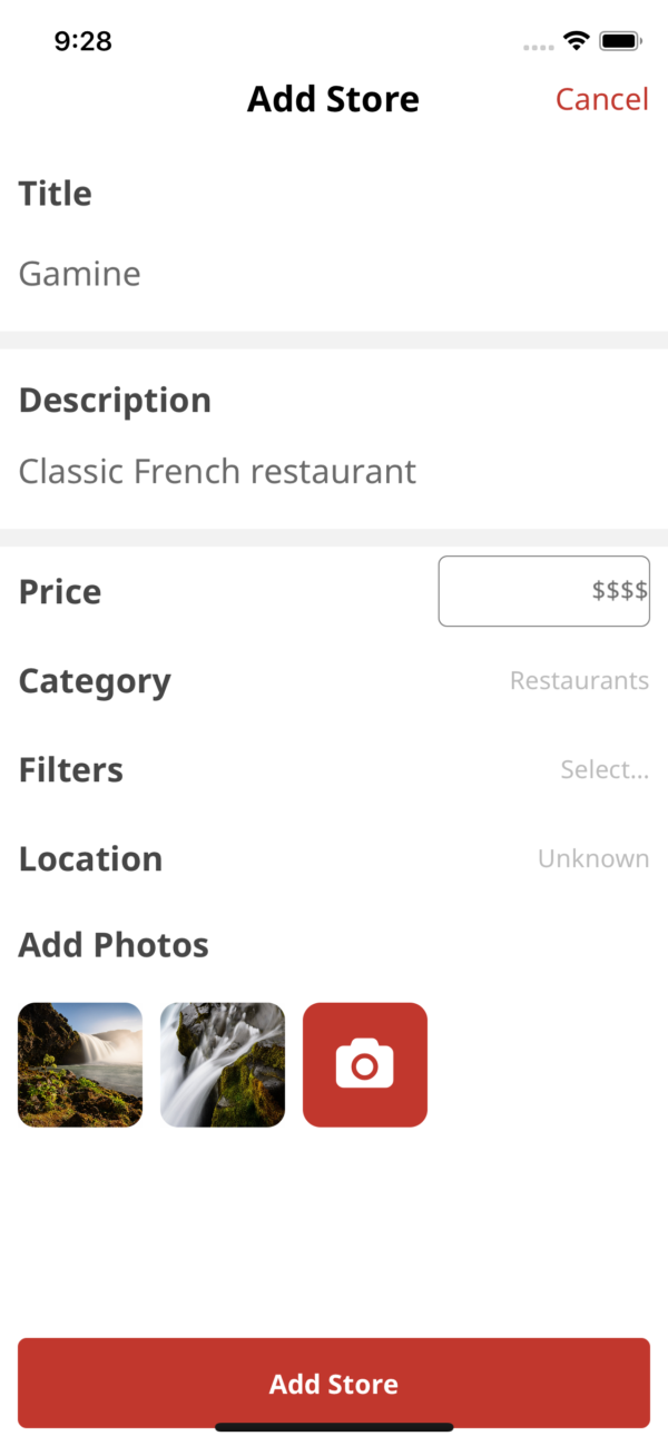 React Native Store Locator App Template | Download | Instamobile