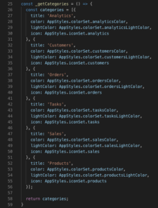 React Native Dashboard Template - Starter Kit - Instamobile
