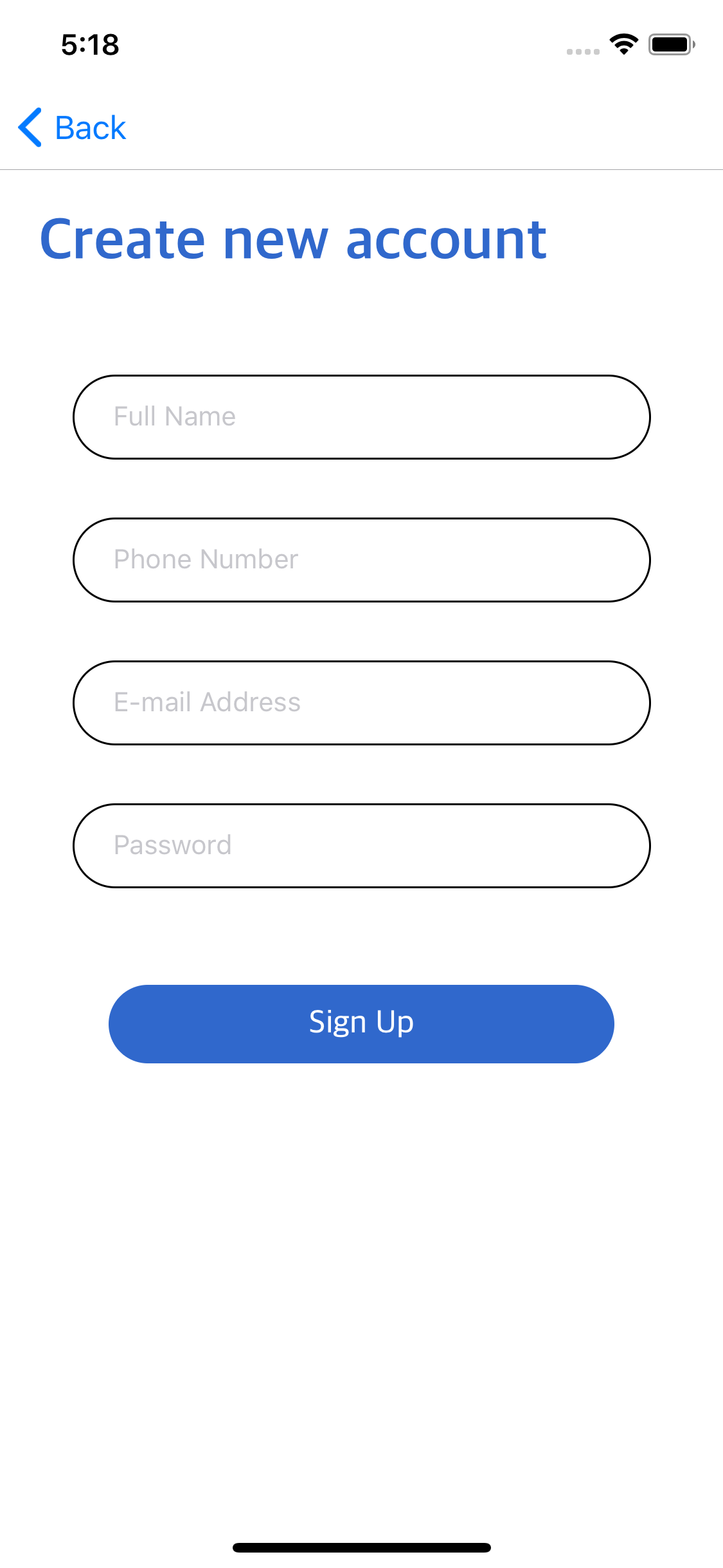 React Native Dashboard Template - Starter Kit - Instamobile