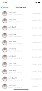 React Native Dashboard Template - Starter Kit - Instamobile