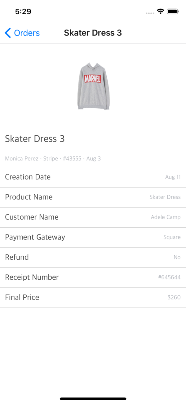 React Native Dashboard Template - Starter Kit - Instamobile