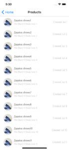 React Native Dashboard Template - Starter Kit - Instamobile