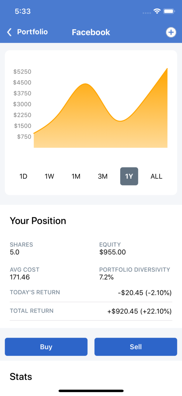 React Native Finance App Template - Finance UI Kit - Instamobile