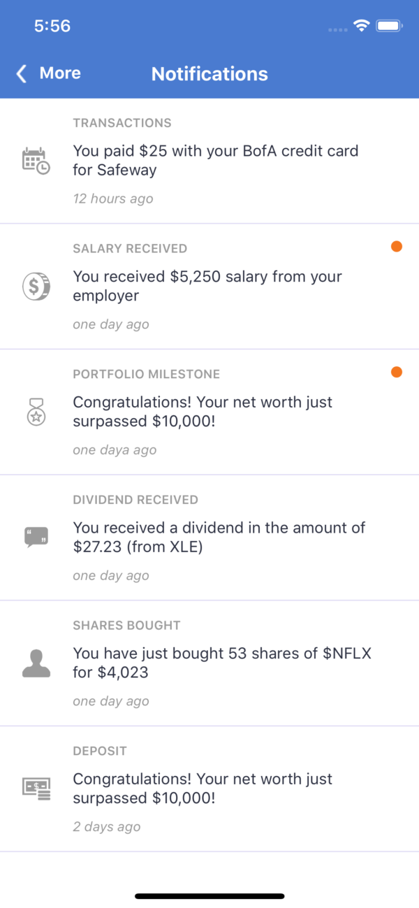 React Native Finance App Template - Finance UI Kit - Instamobile