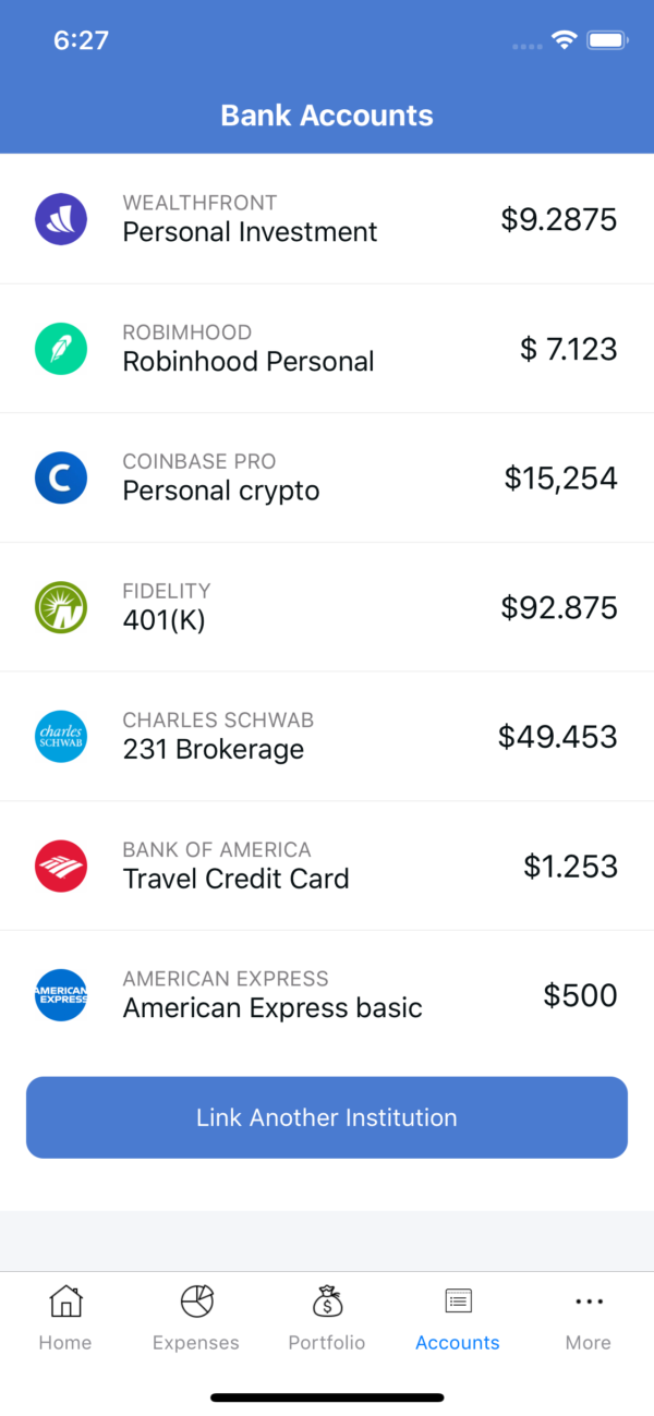 React Native Finance App Template Finance Ui Kit Instamobile
