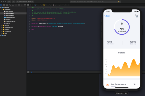 Fitness App Template to Make a Mobile App for iOS and Android | Tutorial