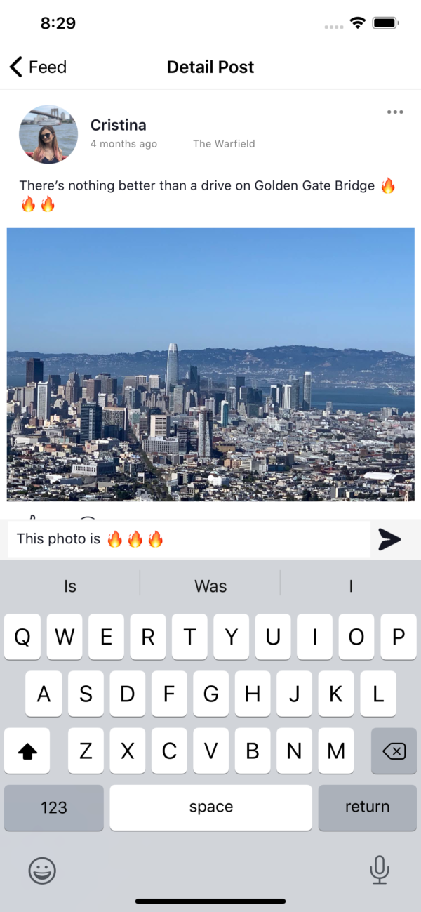 React Native Social Network - instamobile