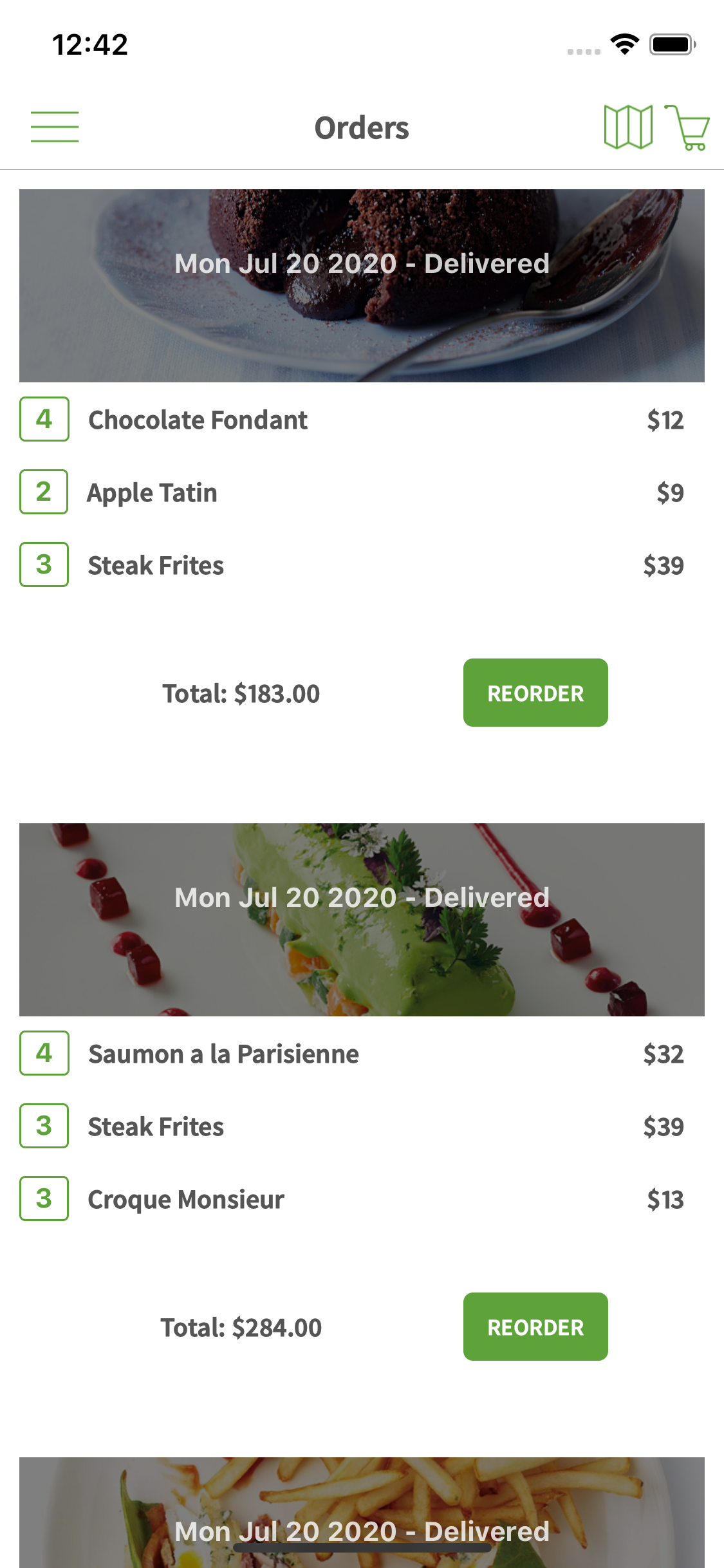 Food Delivery Restaurant App Template | React Native | Download