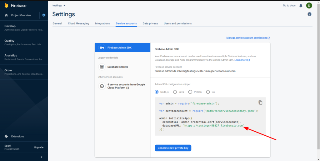 Firebase Integration - instamobile
