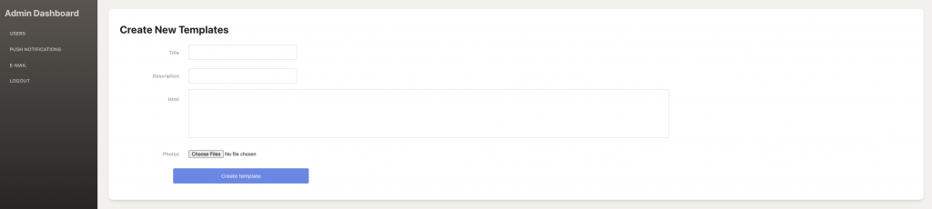 Chat App Admin Panel - instamobile