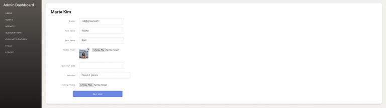 Admin Panel Food Delivery App - instamobile