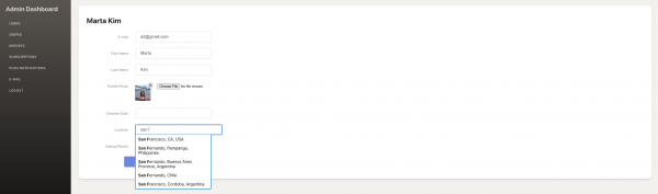 Admin Panel Food Delivery App - instamobile